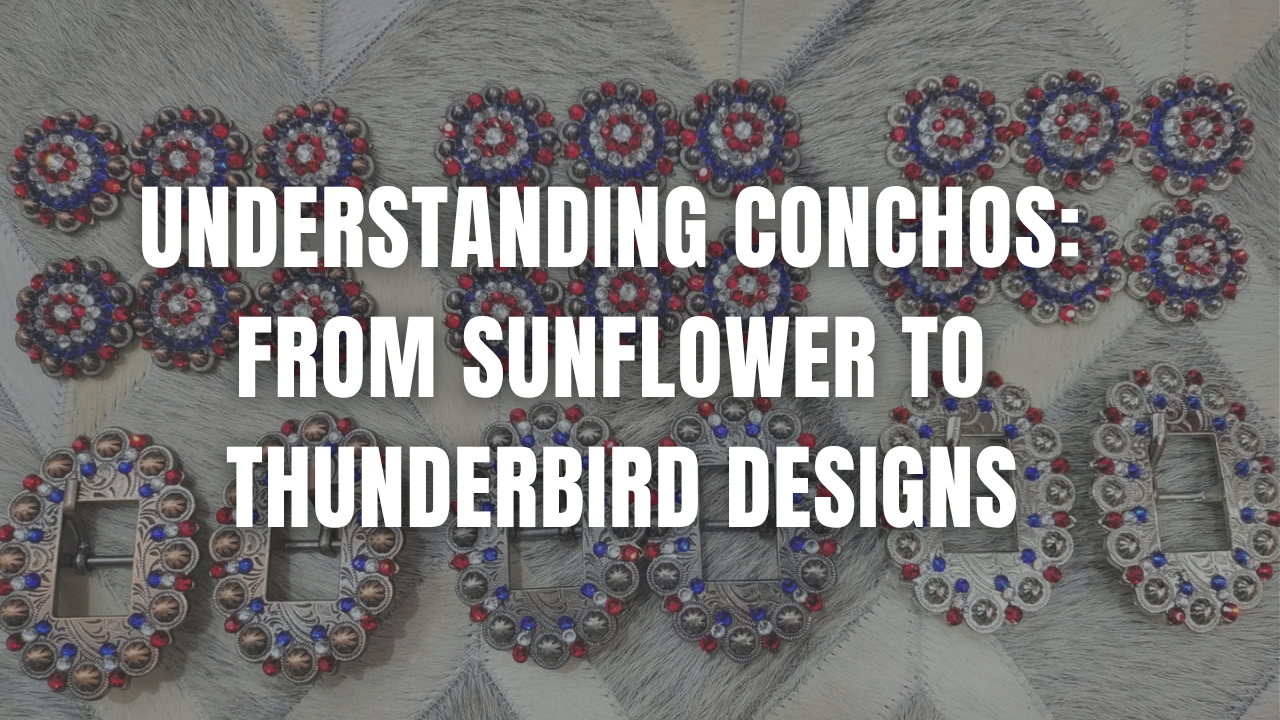 Understanding Conchos: From Sunflower to Thunderbird Designs – Mousm