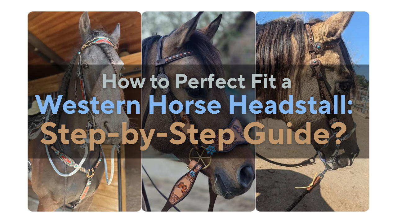 How to Perfect Fit a Western Horse Headstall: Step-by-Step Guide? – Mousm