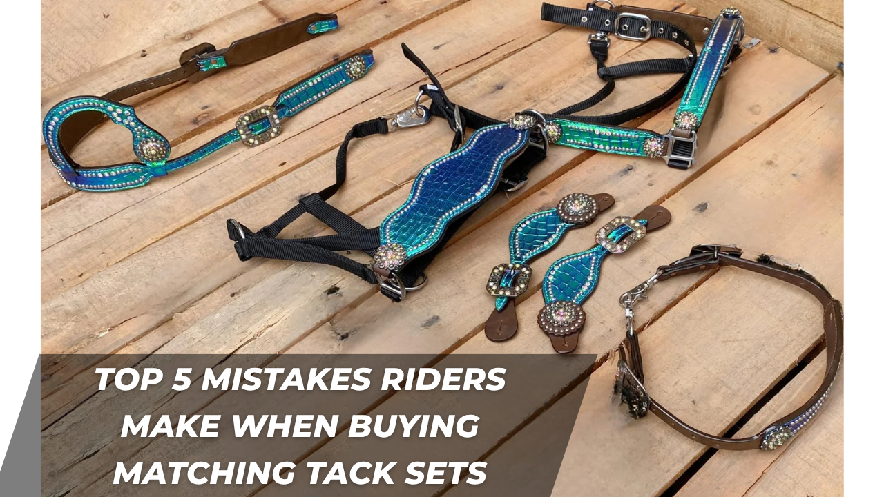 Top 5 Mistakes Riders Make When Buying Matching Tack Sets – Mousm