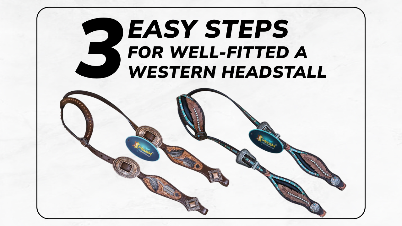 How to Fit a Western Headstall in 3 Easy Steps – Mousm